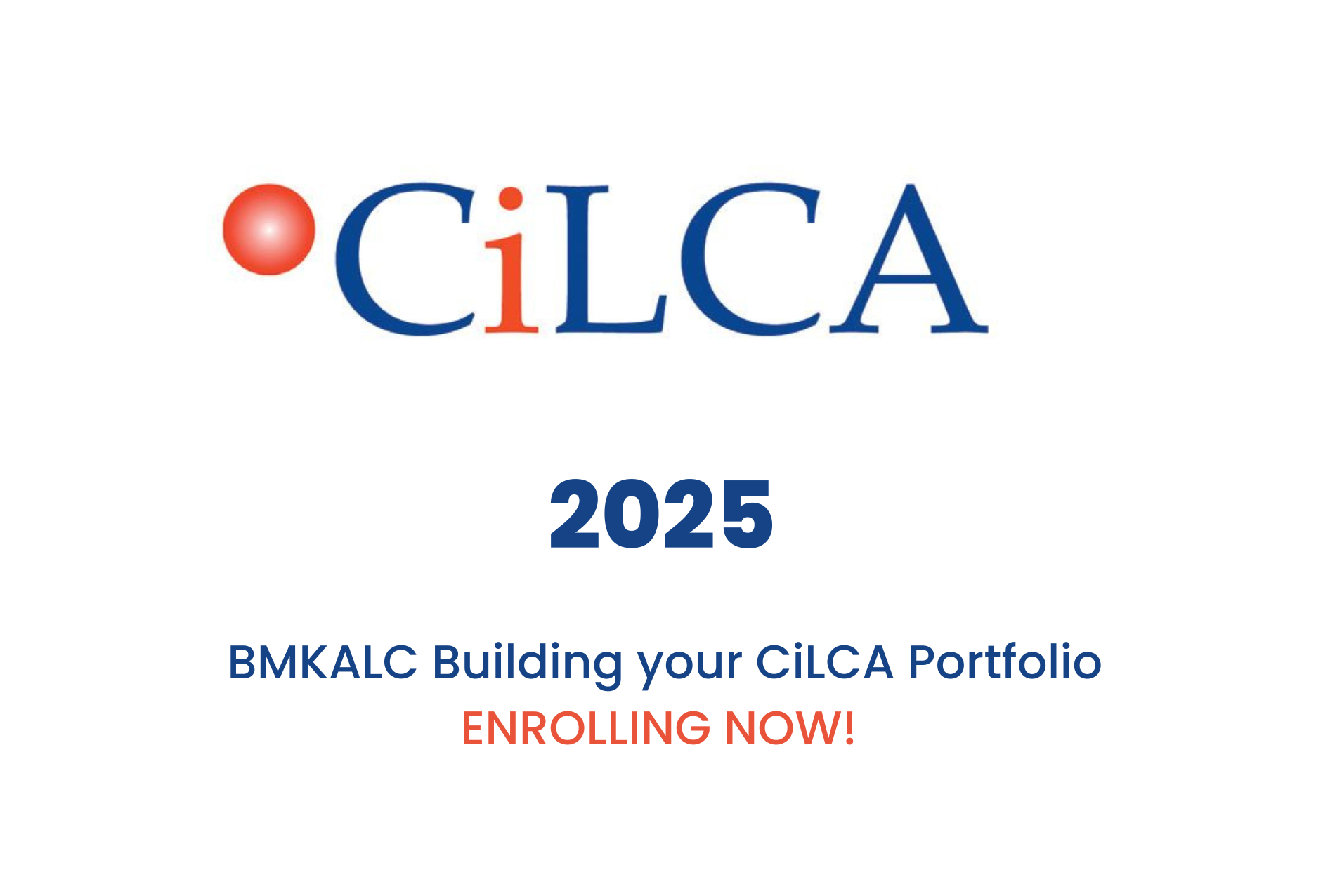 CiLCA 2025 – Sold Out – Session 2 – June 25th 10am to 3pm – BMKALC